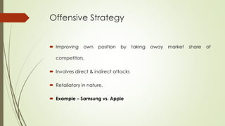 Offensive & defensive strategies | PPTX