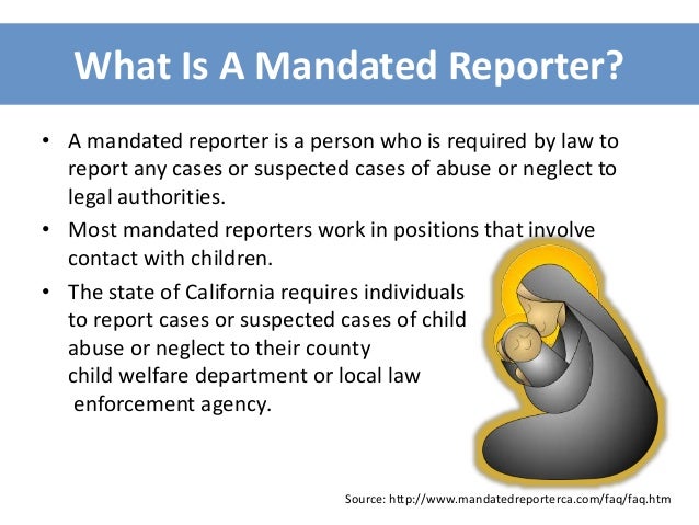 Mandated Reporting In California: A Guide For Churches