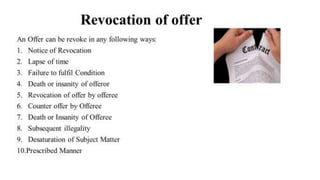 Offer and-acceptance-aamir | PPTX | Law