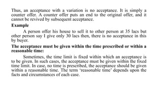 Offer and-acceptance-aamir | PPTX | Law