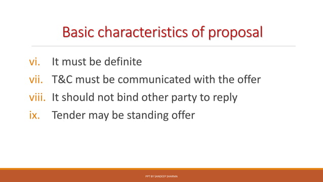 "Offer & Acceptance" (Chapter 4) - Business Law | PPTX | Business ...