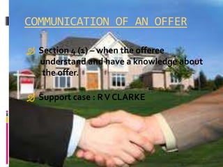 Offer and acceptance | PPT