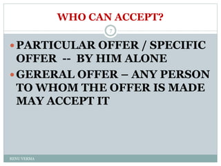 Offer and acceptance | PPSX