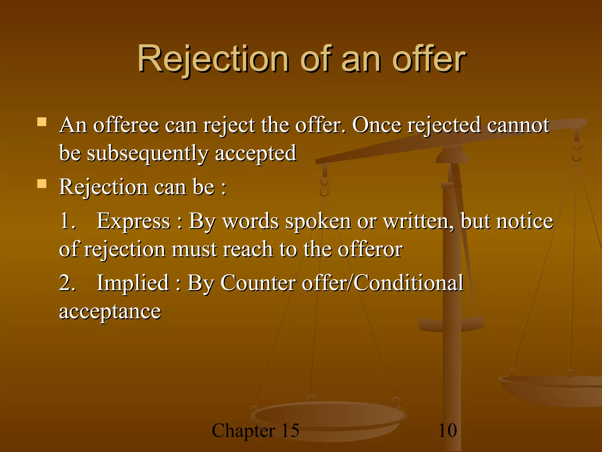 Offer and acceptance-3 | PPT