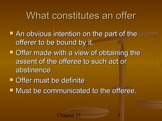 Offer and acceptance-3 | PPT