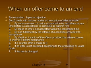 Offer and acceptance-3 | PPT