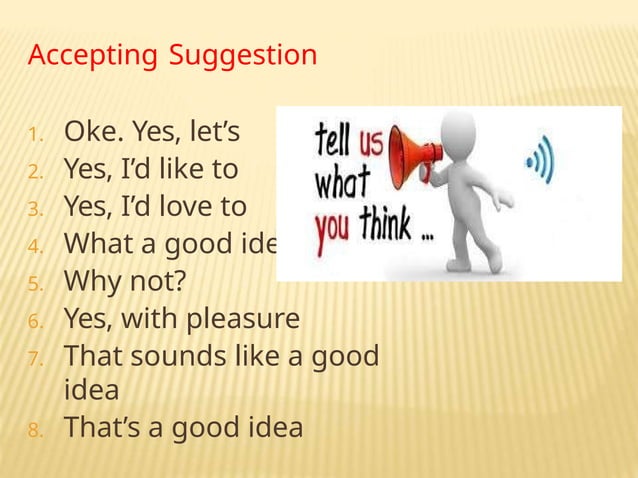 OFFER AND SUGGEST to help the student to memorize | PPT