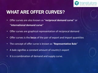 Offer Curves | Economics | PPTX