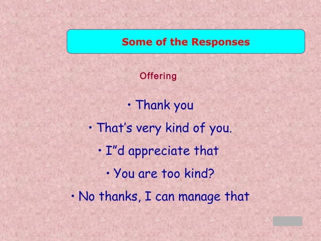 Expressing Offering | PPT