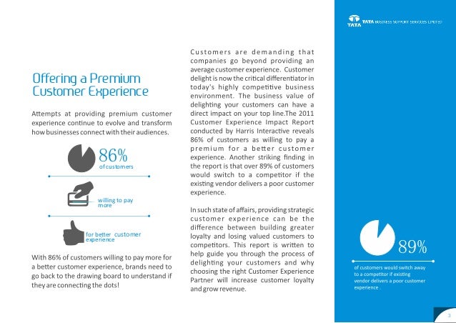 Offering a premium customer experience