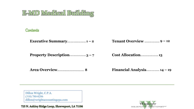 Offering Memorandum Example | PPT