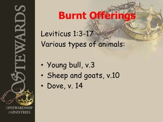 Offerings In The Old Testament | PPTX
