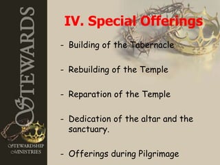 Offerings In The Old Testament | PPTX