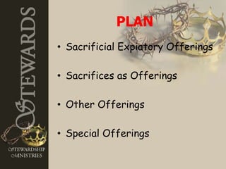 Offerings In The Old Testament | PPTX