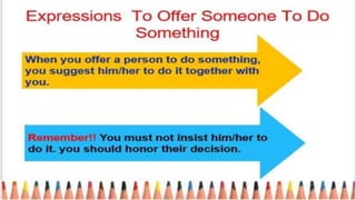 OFFERING SOMEONE TO DO SOMETHING.pptx