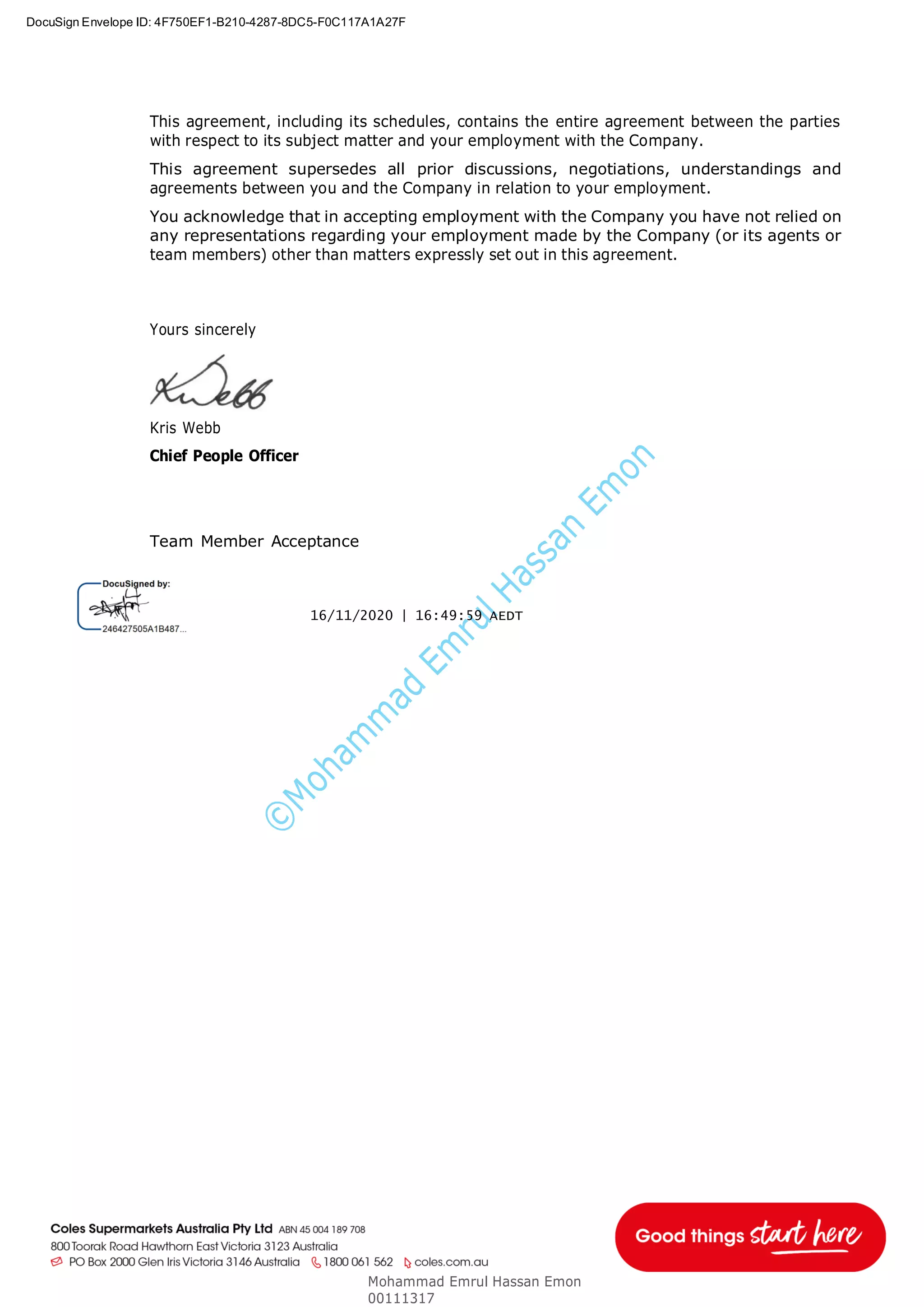 Offer Letter_EC (20201116-163318543) - Mohammad Emrul Hassan Emon ...