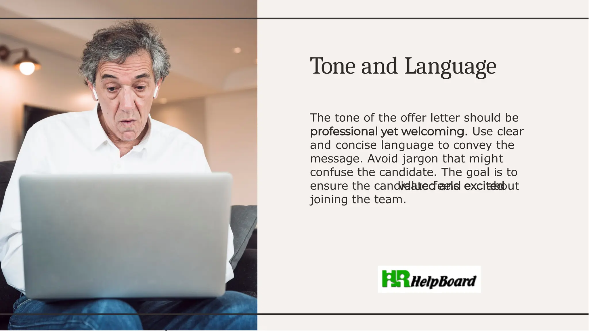 Offer Letter Sample, Offer Letter Template | PPTX