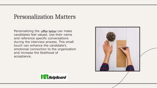 Offer Letter Sample, Offer Letter Sample | PPTX