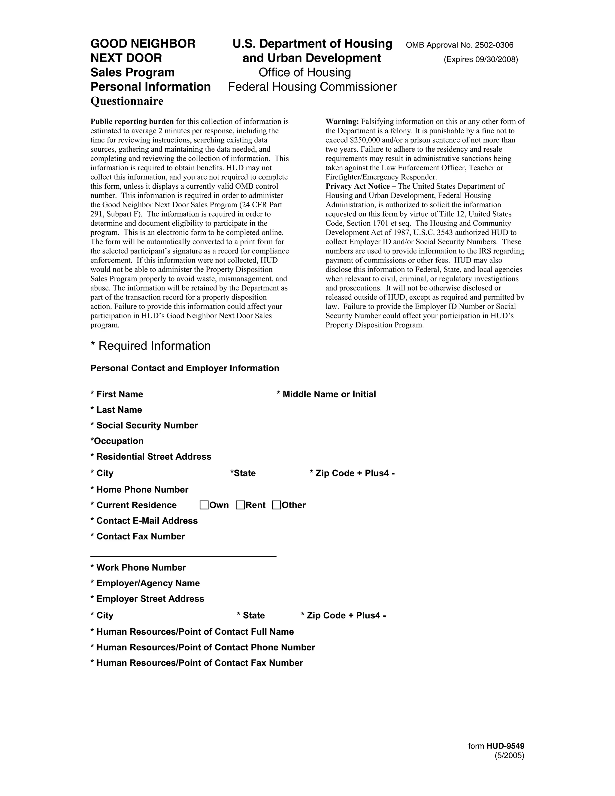 Pre-Qualification Questionnaire for Police Officers | PDF