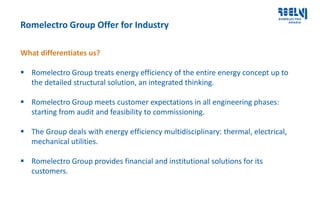 Romelectro Arabia - Industry Offer 2017 | PPT