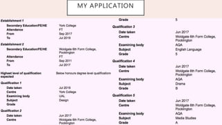 UCAS Application | PPT