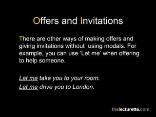 Offers and Invitations | PPT