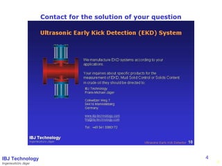 Offer technology transfer early kick detection (EKD) | PPT | Technology ...