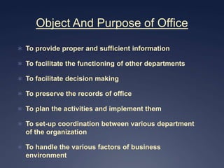 Office Management | PPTX