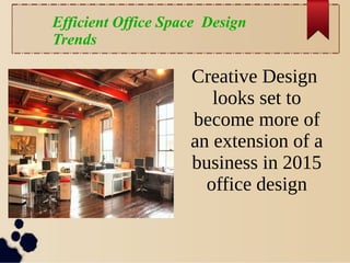 Efficient Office Space Design Trends | ODP
