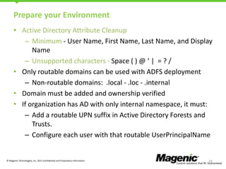 Office 365-single-sign-on-with-adfs | PPTX