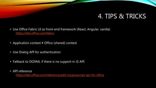 Office Add-in development | PPTX