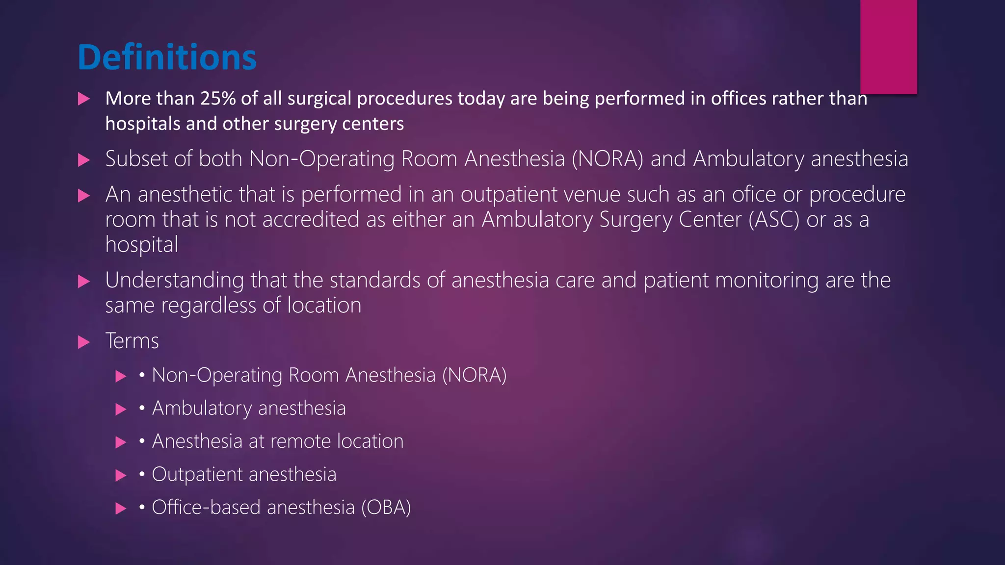 Office based-Anesthesia | PPTX