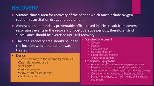 Office based-Anesthesia | PPTX | Surgery | Medical Health