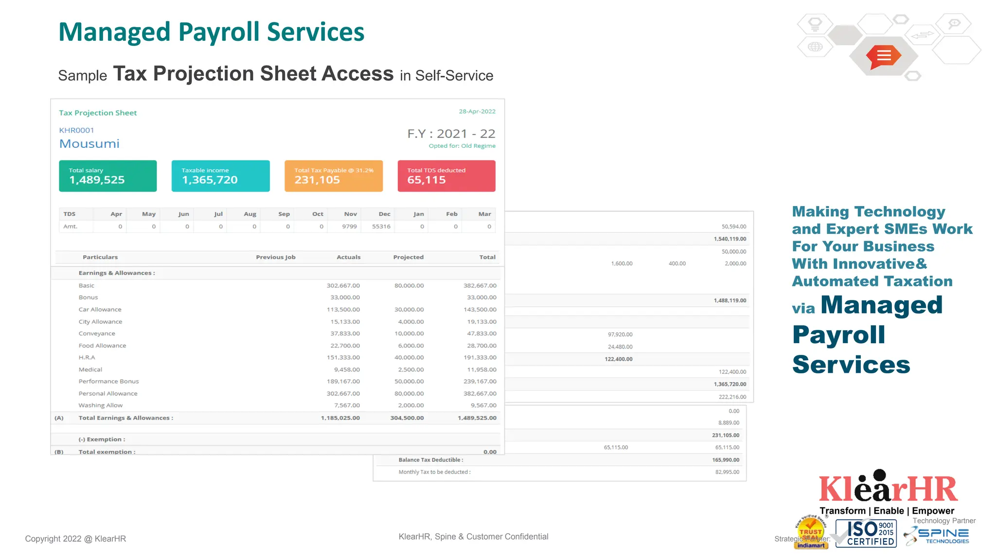 HRMS Software to mark attendance of employees | PDF