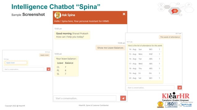 HRMS Software to mark attendance of employees | PPT