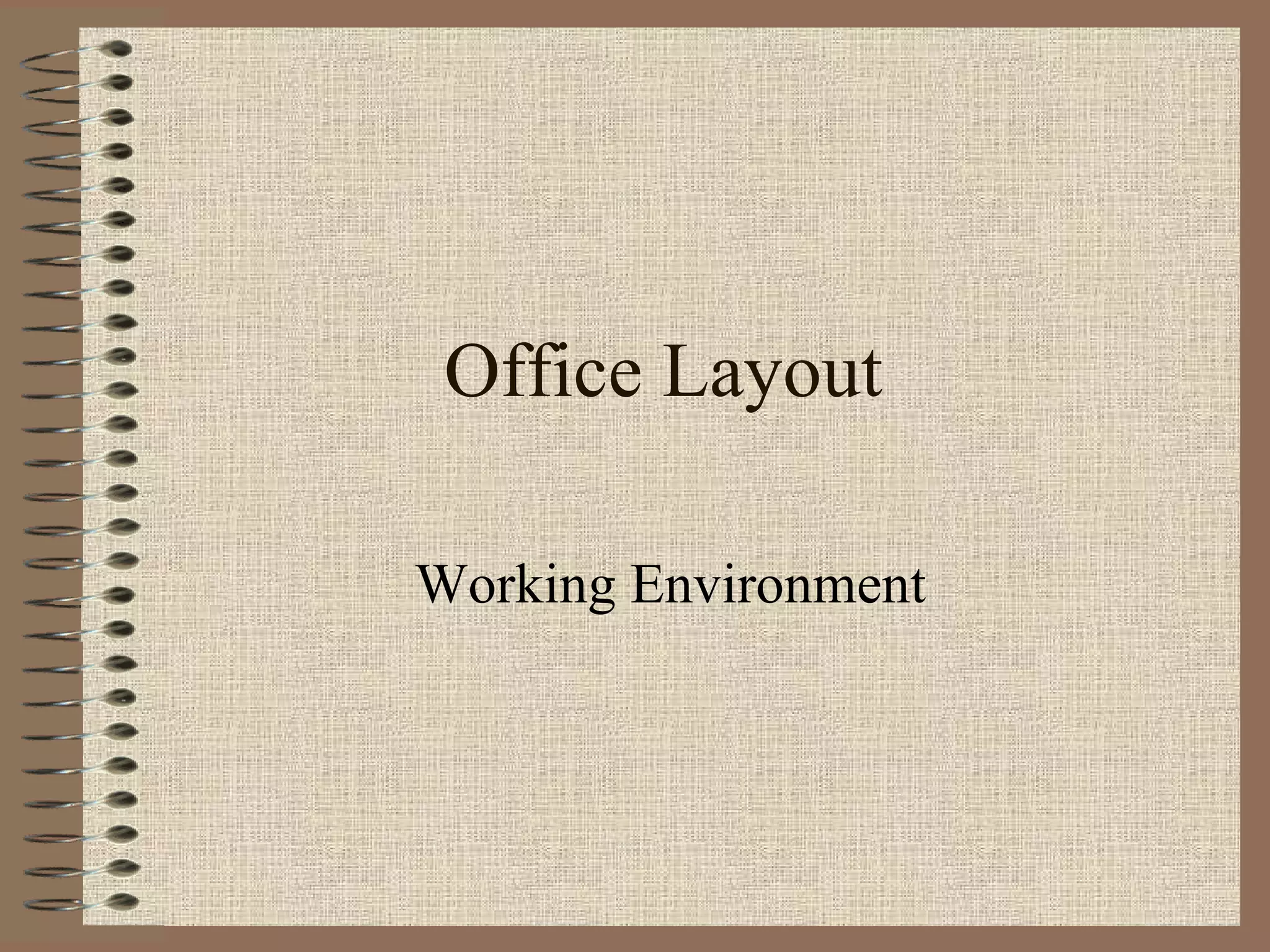 Office Layout | PPT