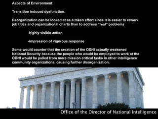 Office of the Director of National Intelligence | PPT