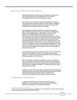 Office policy-manual-reference-guide | PDF | Desktop Publishing ...