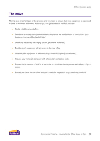 Office Relocation Guide | PDF