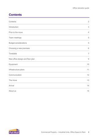Office Relocation Guide | PDF