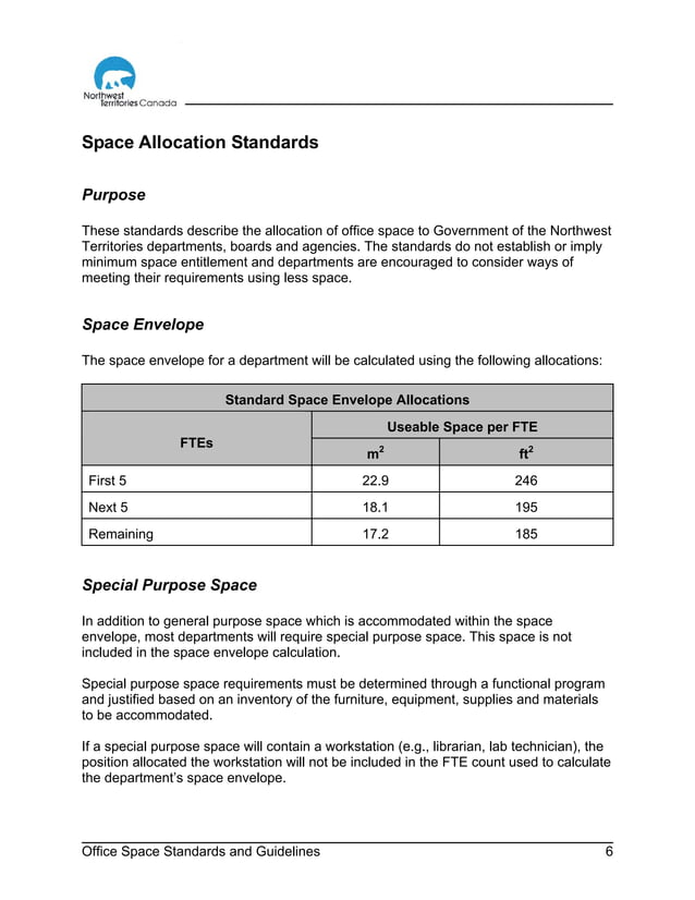 Office space-standards-and-guidelines | PDF