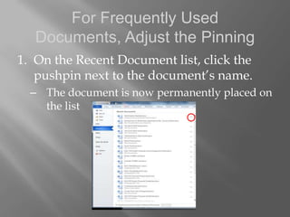 Office 2010 tips and tricks | PPTX