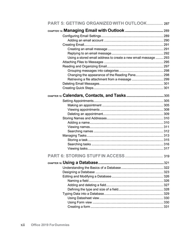 Office 2019 for dummies | PDF | Desktop Publishing | Computer Software and Applications