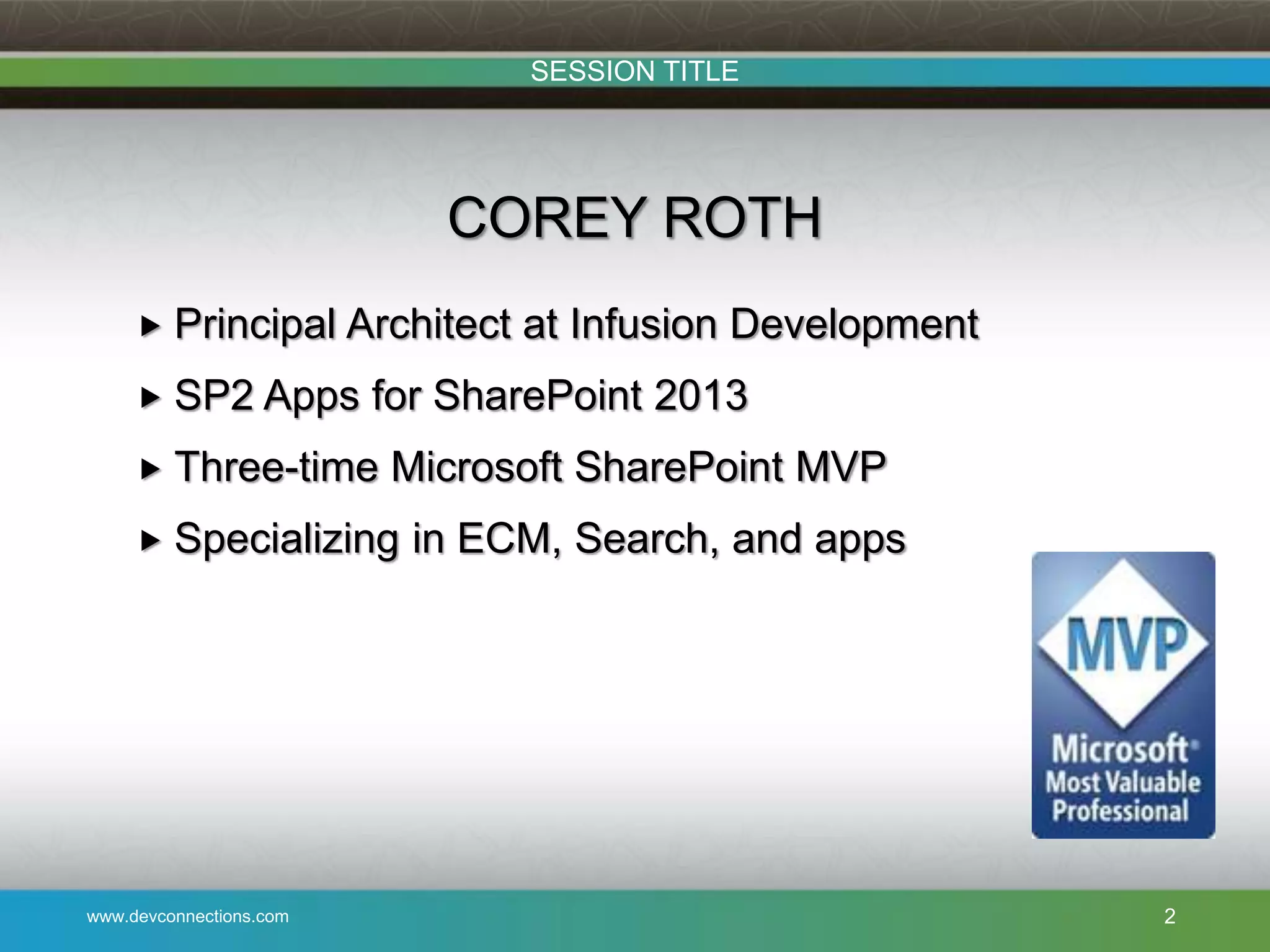 Office 365 - Introduction to SharePoint Online Development - SharePoint ...