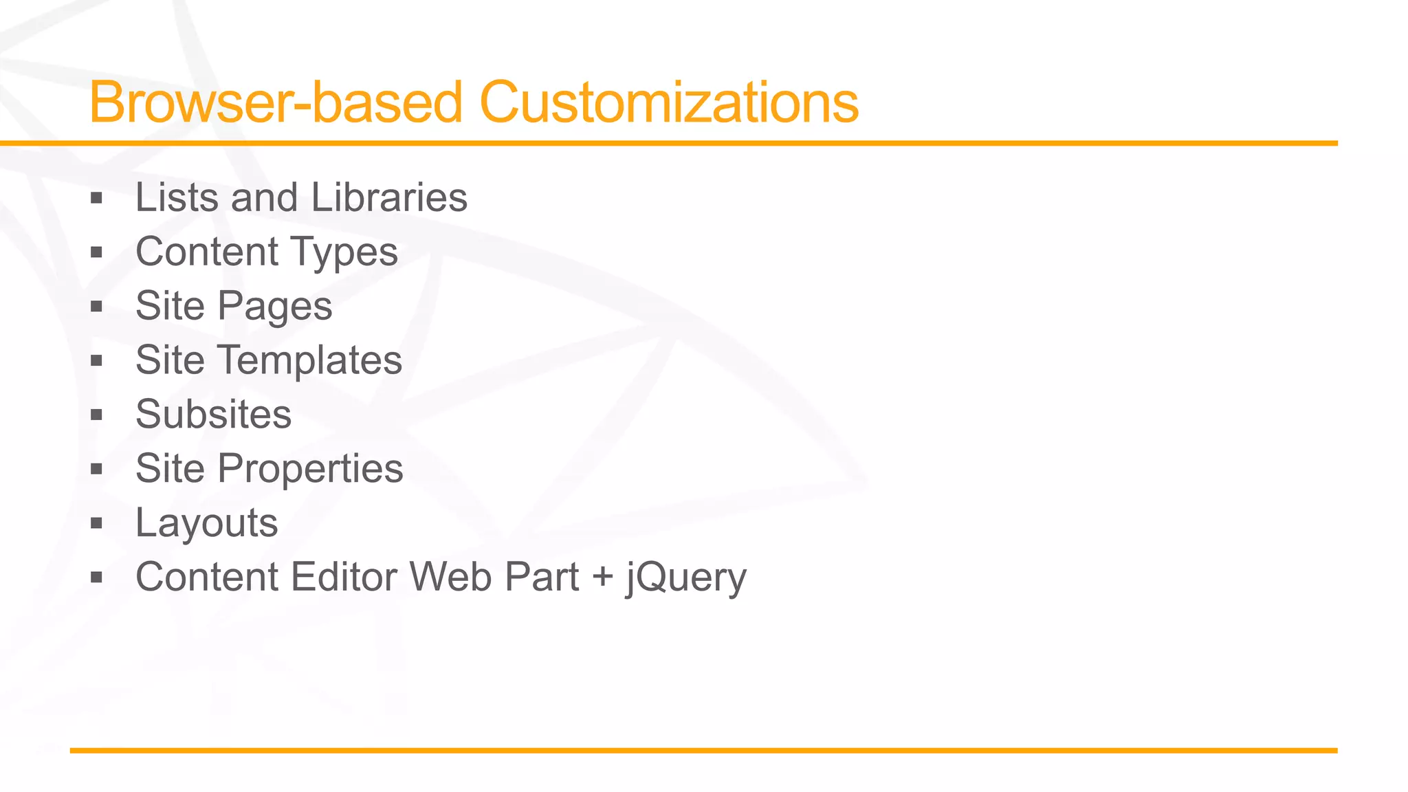 Office 365 - Introduction to SharePoint Online Development - SharePoint ...