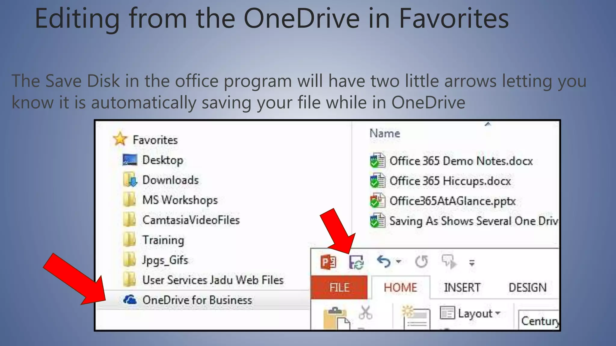 Office 365 and one drive | PPT