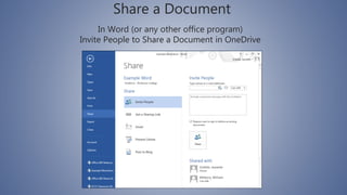 Office 365 and one drive | PPT