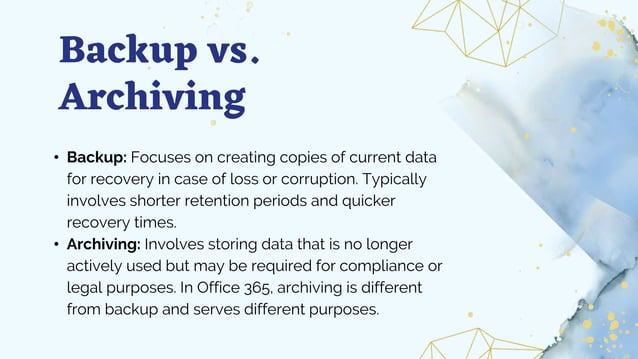 Know About Office 365 Backup Best Practices.pptx