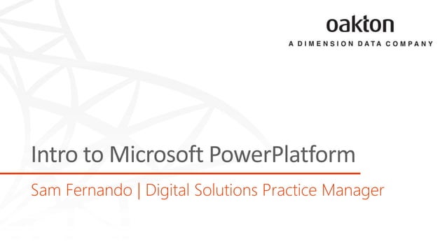 Introduction to Microsoft Power Platform (PowerApps, Flow) | PPTX | Computer Software and ...