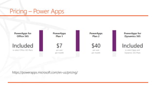 Introduction to Microsoft Power Platform (PowerApps, Flow) | PPTX